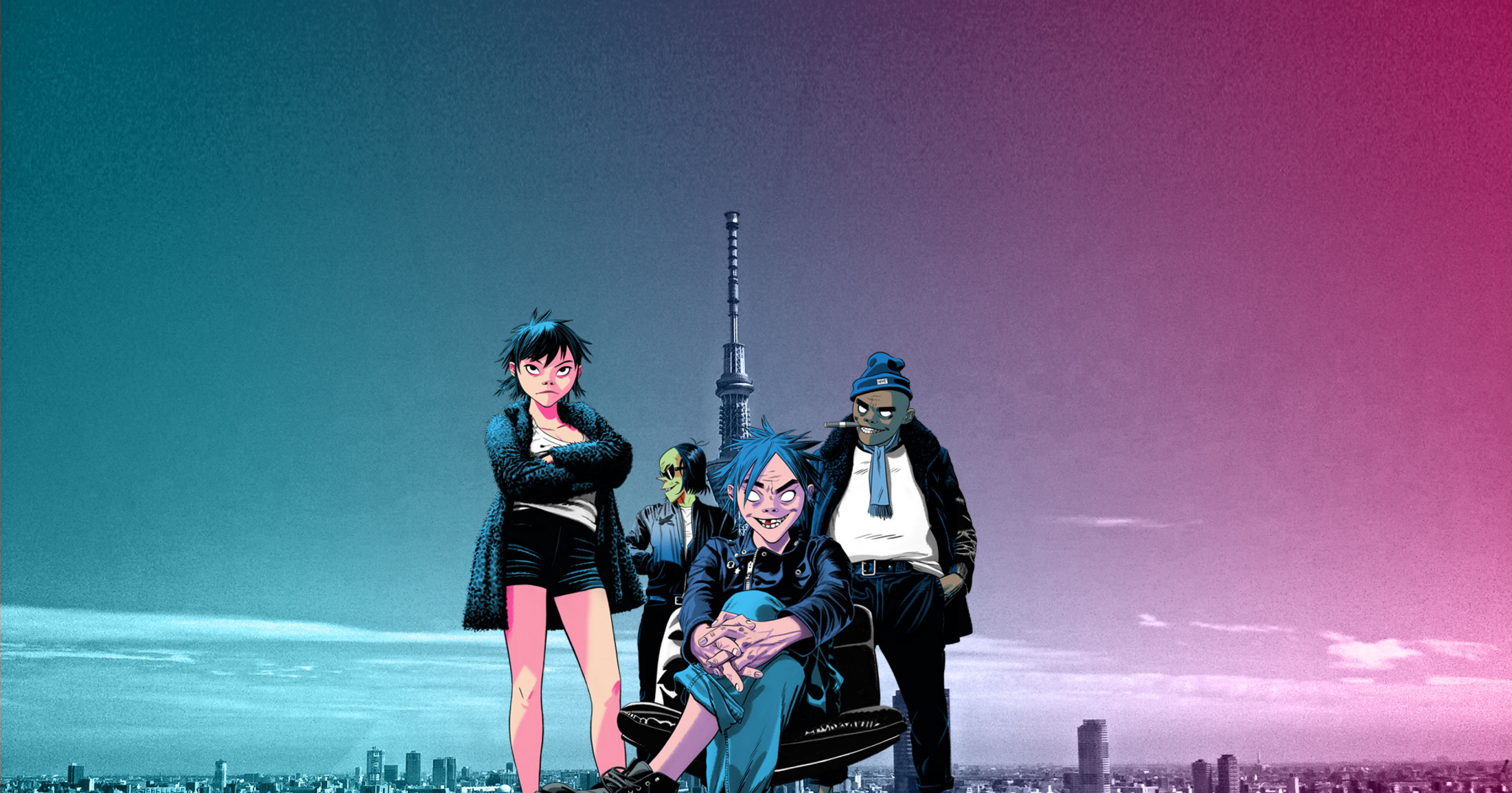 Gorillaz: The Now Now - Make the most of your live moments with PUSH
